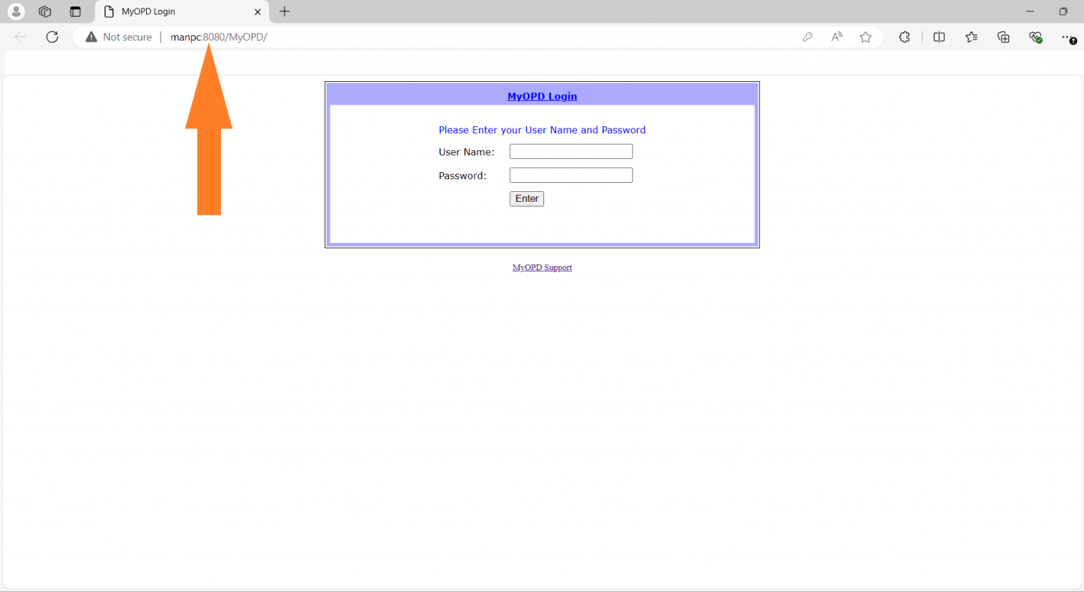 Accessing MyOPD via Reception / Frontdesk PC - MyOPD™ Clinic and ...