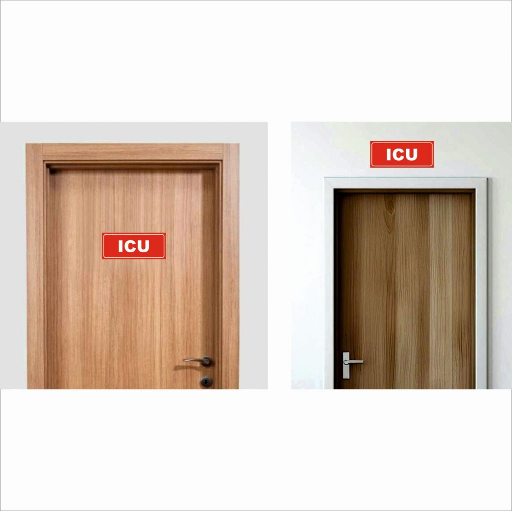 ICU Sticker for Hospital - MyOPD™ Clinic and Hospital Software